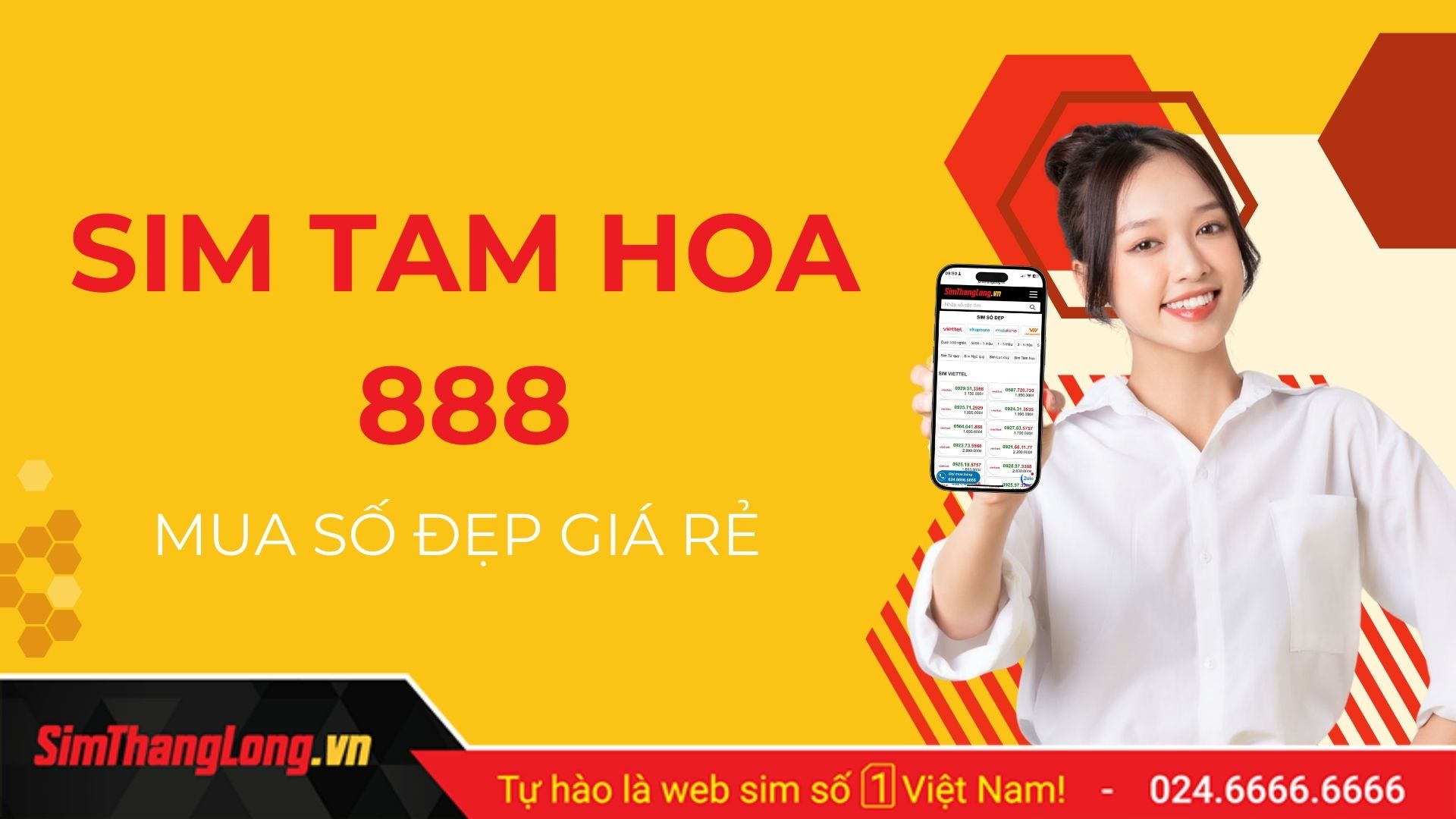 +23.000 Sim Tam Hoa 8 - Sim đuôi “Vượng Phát” từ【1tr】