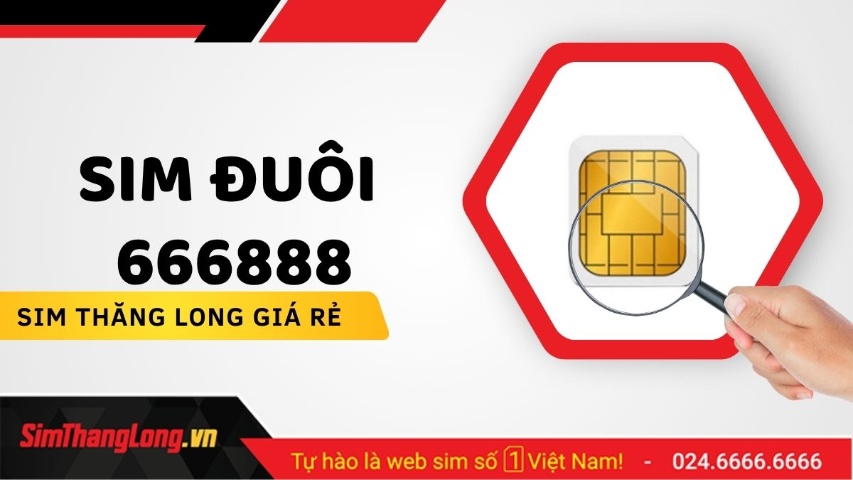SIM Taxi 666888 | SIM tam hoa kép 666888 HOT【Trả góp 0%】